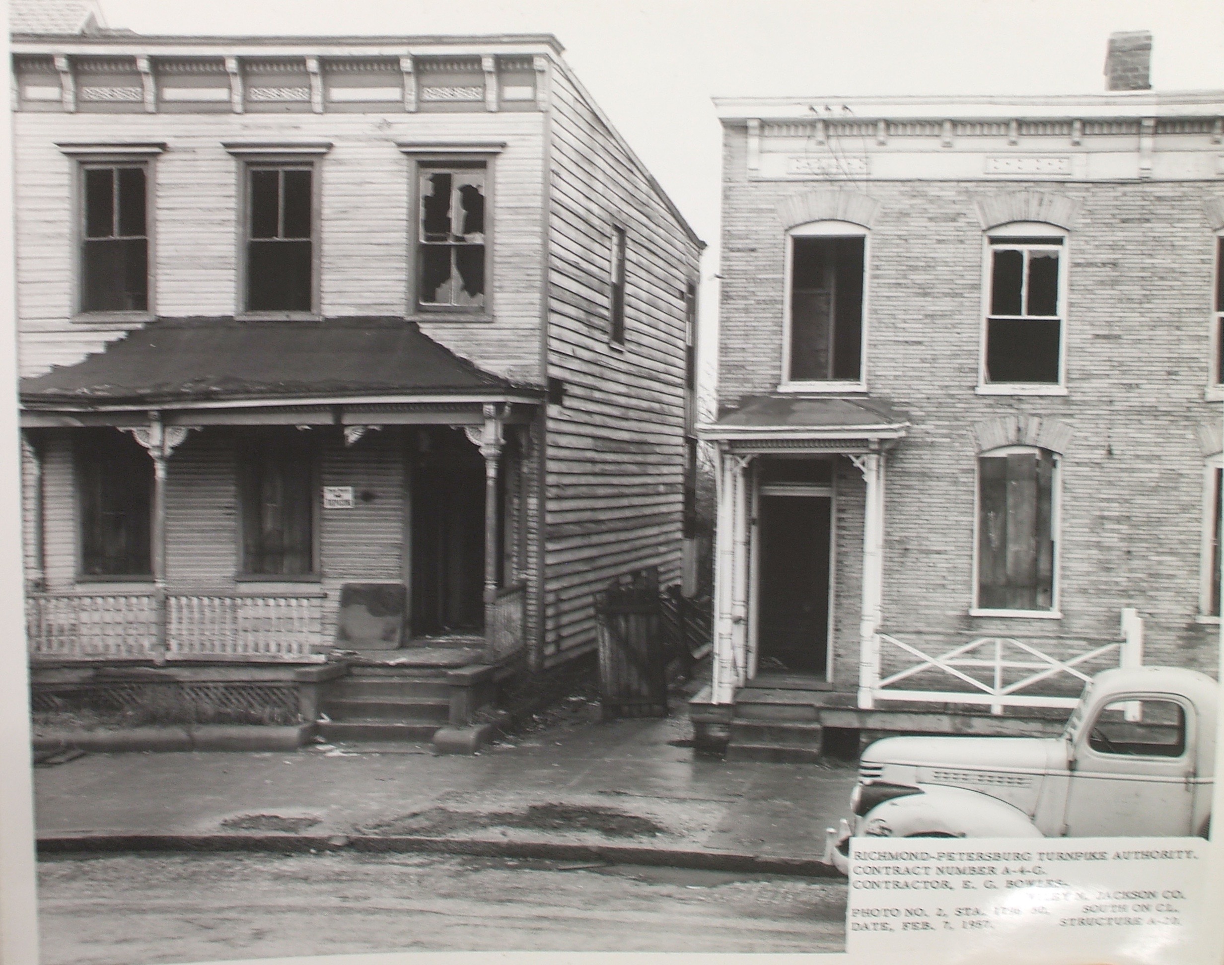 More photos of Jackson Ward during highway construction | Highways and ...